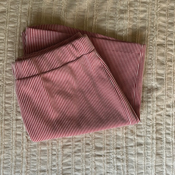 Shorts | Vintage Red White Pin Strip Shorts | Poshmark